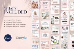 Instagram Canva Bundle | Canva Templates For Instagram
