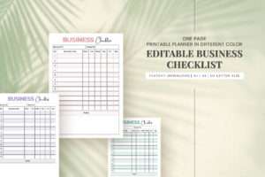 Business Checklist