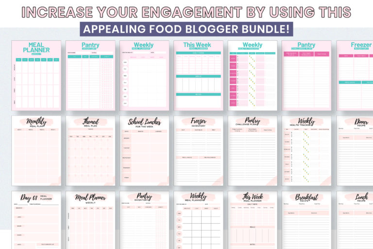 Food Blogger Bundle | Snapybiz.com