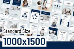 Business Development Pinterest Canva Pins Template