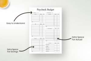 Weekly Paycheck Printable | SnapyBiz