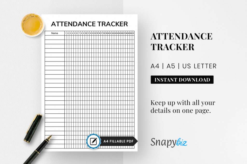 Attendance Log, Attendance Record | SnapyBiz