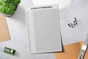 Attendance Printable Planner | SnapyBiz