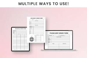 Order Form Editable, Order Tracking, Forms | SnapyBiz
