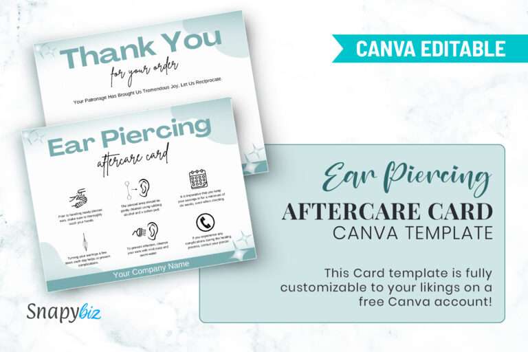 Ear Piercing Aftercare | SnapyBiz